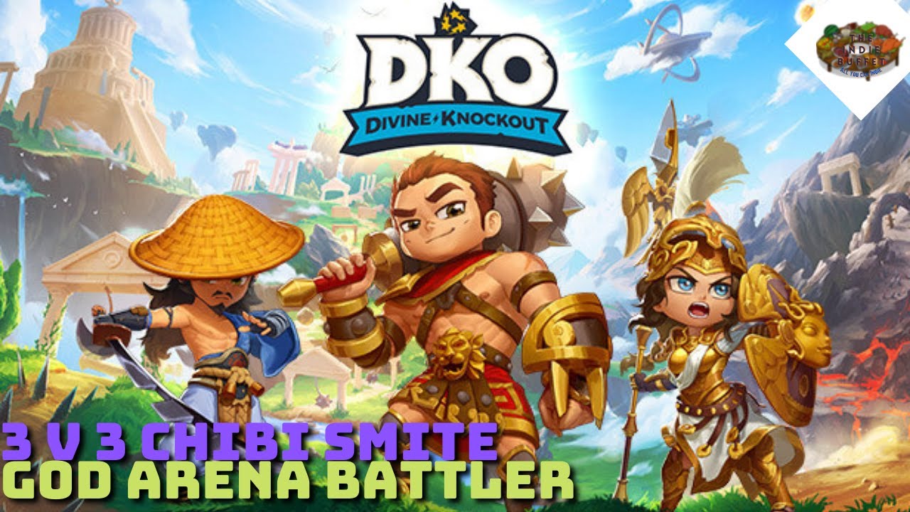 3 V 3 Chibi Smite God Arena Battler | Divine Knockout - YouTube