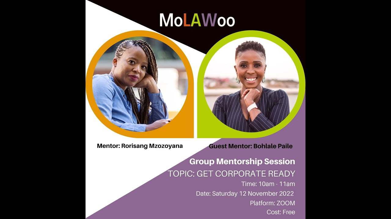 November Mentorship Session - Get Corporate Ready with Bohlale Paile ...