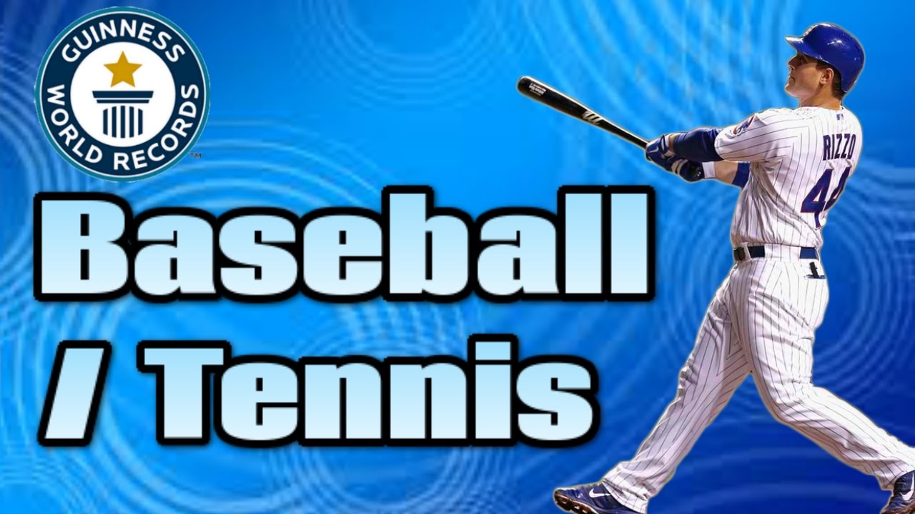 BASEBALL WORLD RECORDS & TRICK SHOTS!!! - YouTube