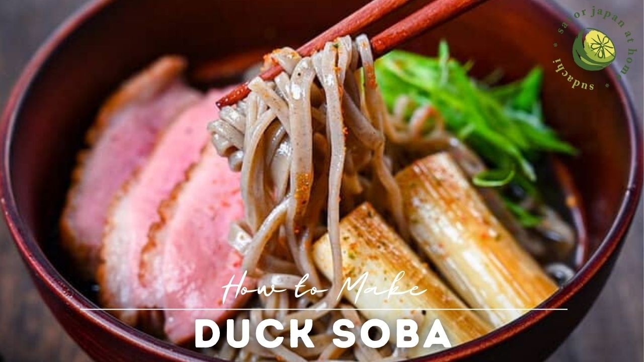 Duck Soba Noodle Soup Recipe [Hidden Japanese Gem] - YouTube