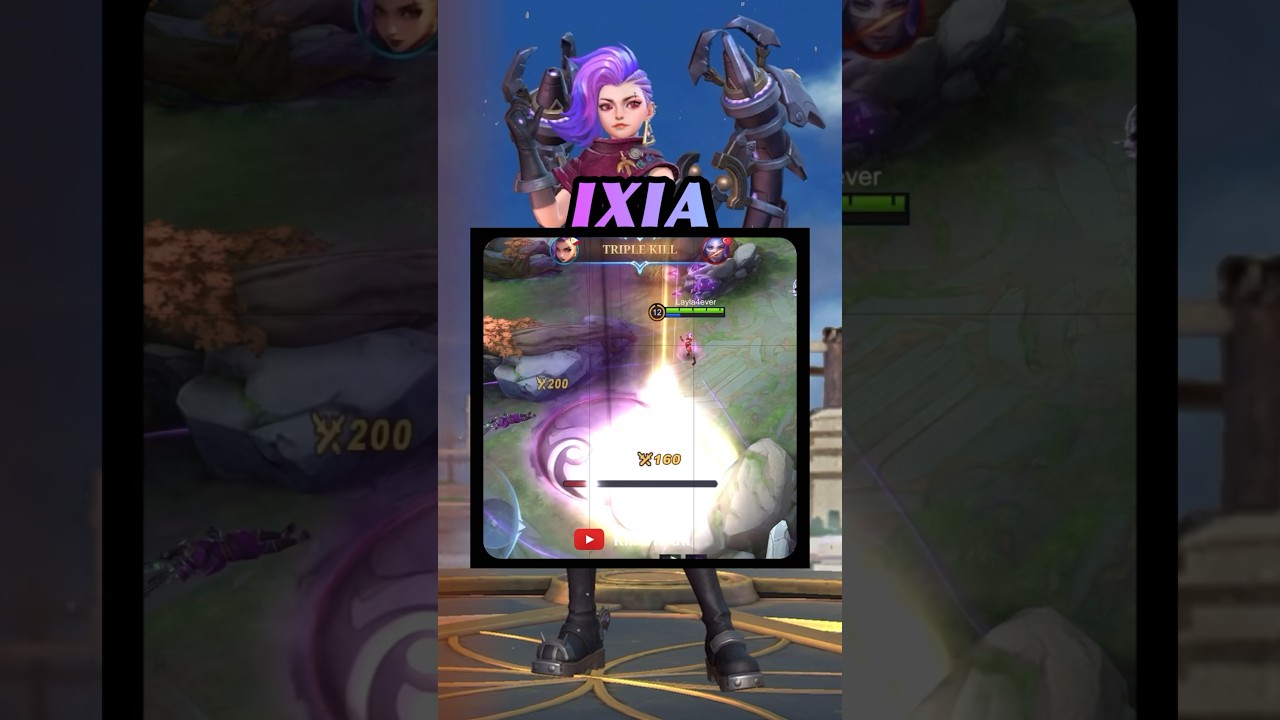IXIA MLBB GAMEPLAY #mobilelegends #ixia #shorts - YouTube