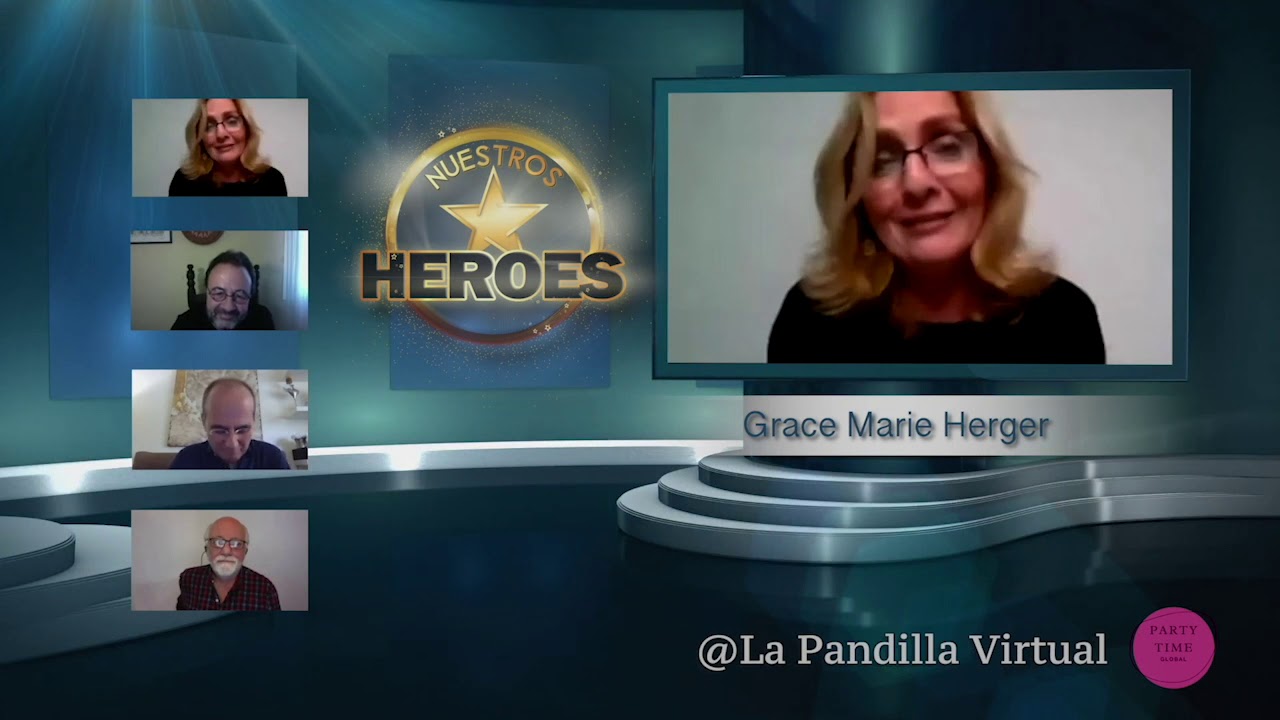 Grace Marie Herger presenta en el programa "NUESTROS HEROES" , La ...