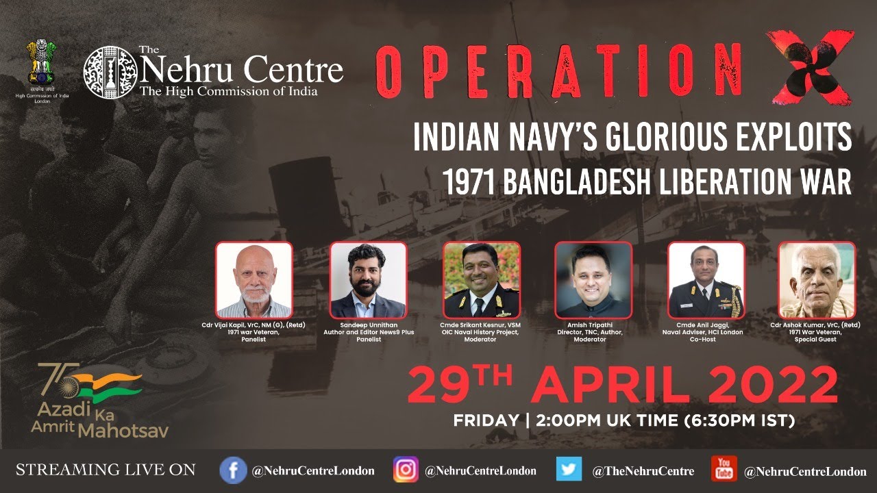 Operation X - Indian Navy’s glorious exploits - 1971 Bangladesh ...