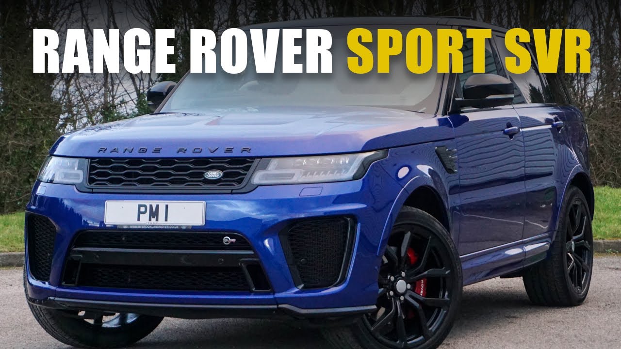 2018 Range Rover Sport SVR V8 - YouTube