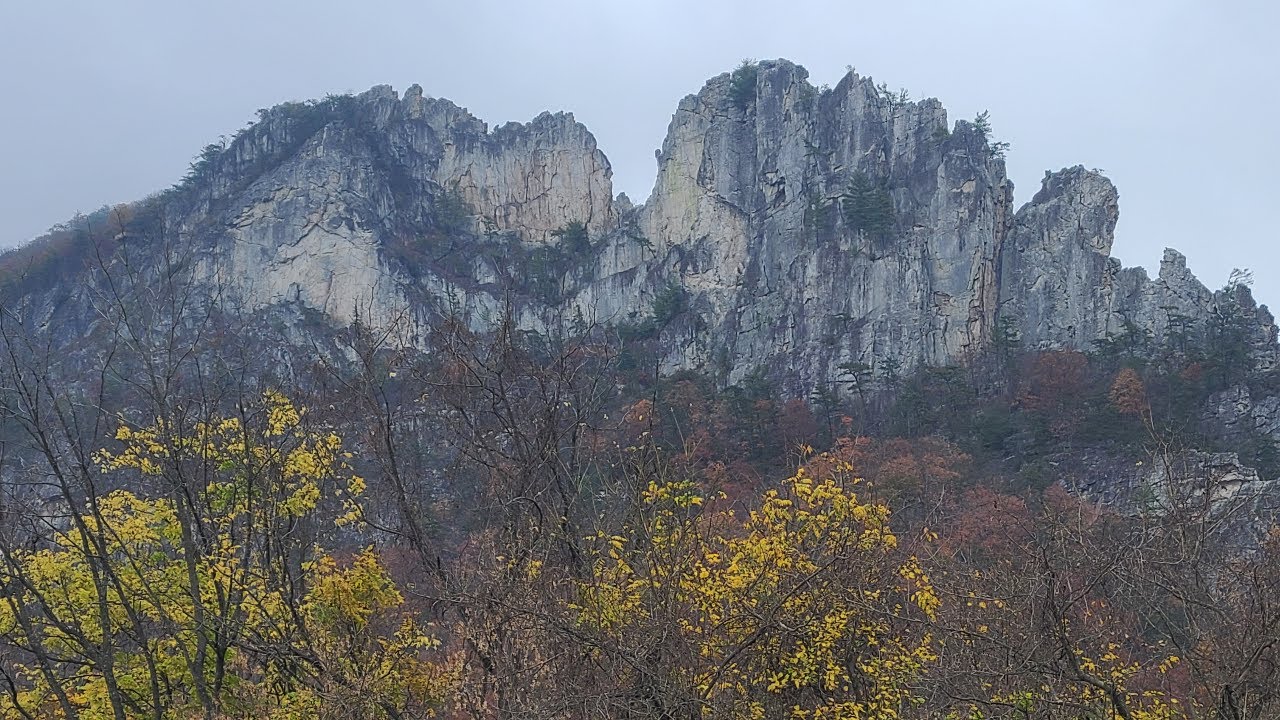 SnowShoe-Seneca Rocks West Virginia Time Lapse Drive - YouTube