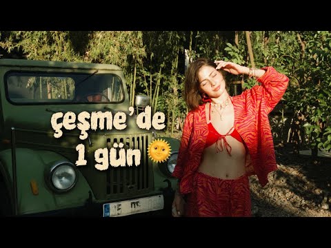 çeşme vlog | son alışverişlerim, 1 günlüğüne çeşme