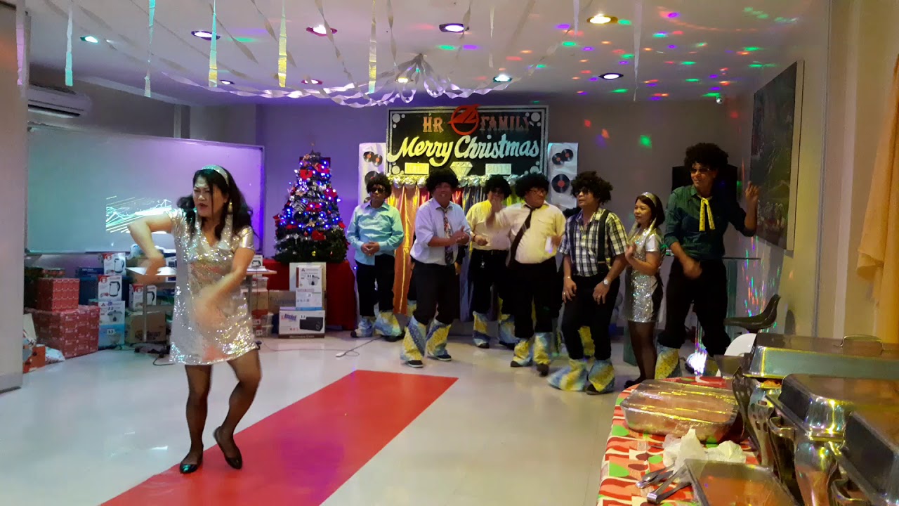 HR Christmas Party Performance 1 - YouTube