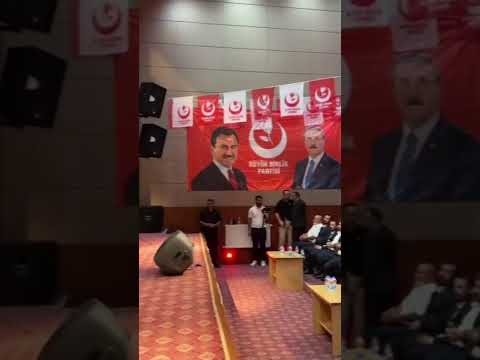 İl Başkanımız Murat Kelek, Büyük Birlik Partisi Develi İlçe Kongresinde konuşma yaptı.