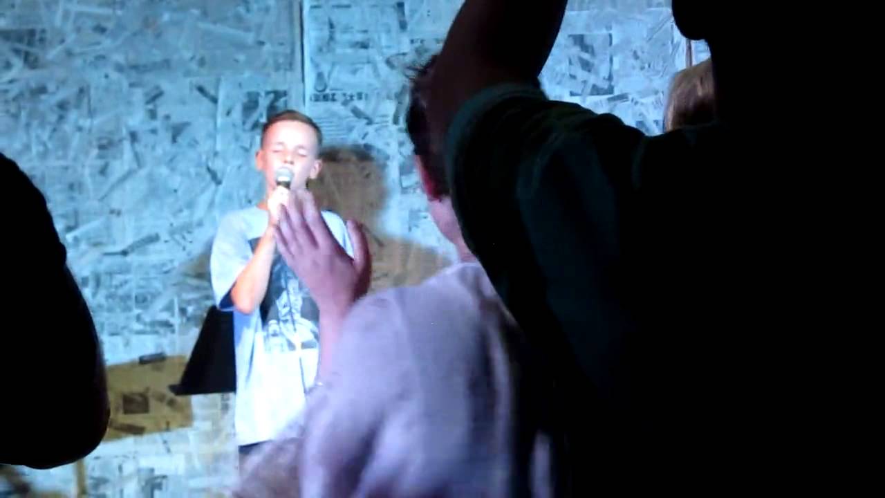 A Genius Little Boy Joshua Brennt Sings a Song He Wrote with Guitar ...