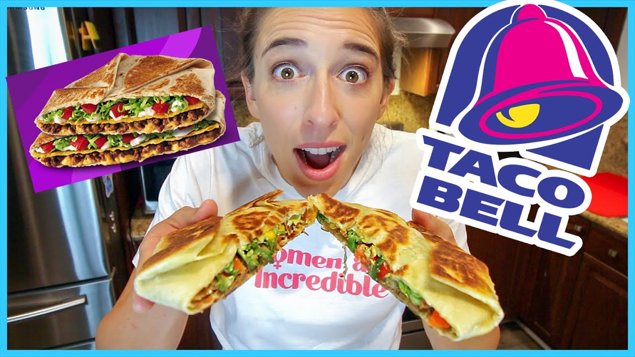 Making a Taco Bell CrunchWrap! - YouTube