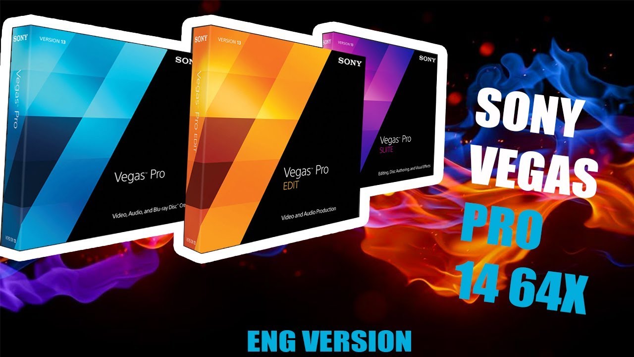 Sony Vegas Pro 14 Download ( EN VERSION ) - YouTube
