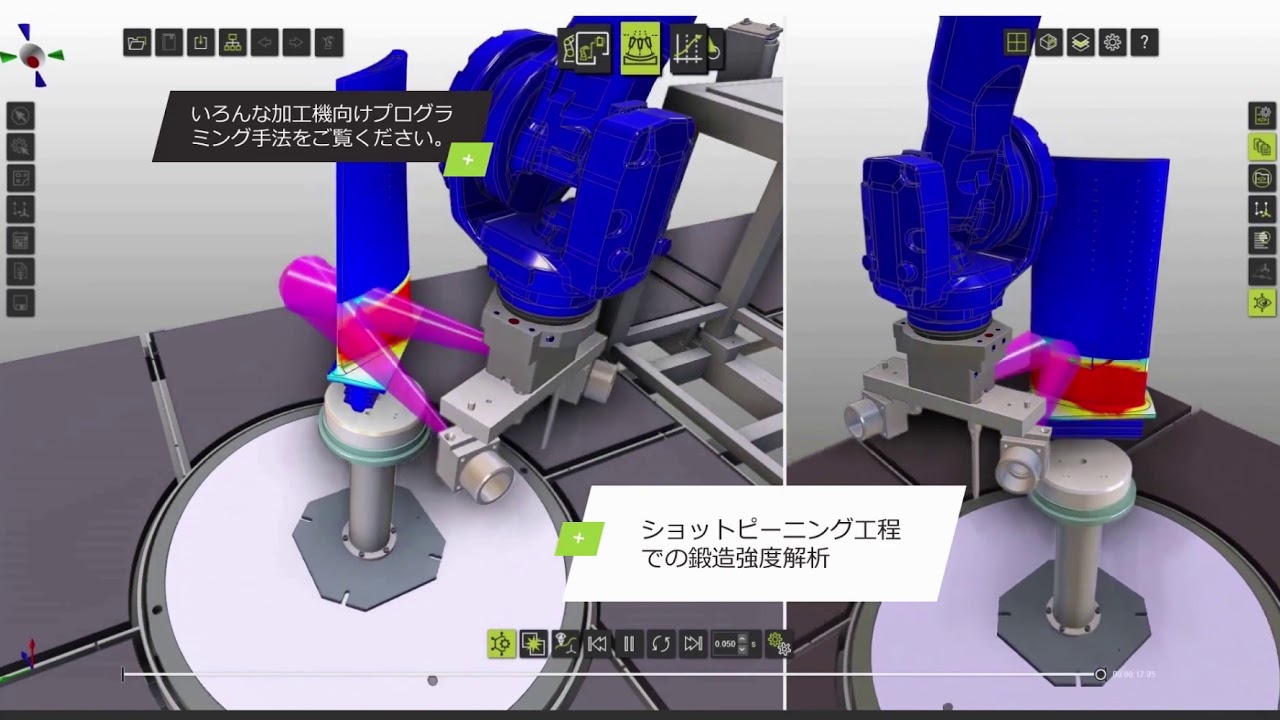 다수의 기술 패키지를 제공하는 OLP 소프트웨어, cenit사의 FAST E2 - YouTube