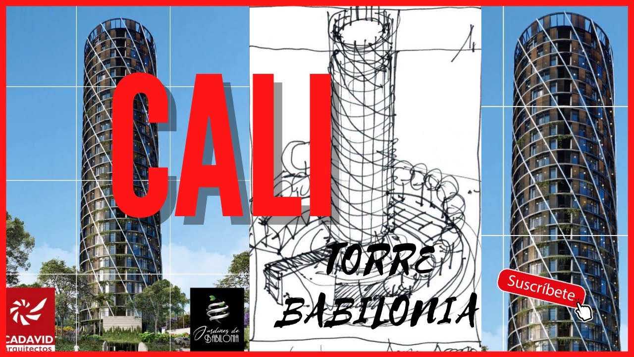 NUEVA Torre en Cali, Colombia! Gran Altura y Diseño Torre Babilonia, Cadavid Arquitectos - YouTube
