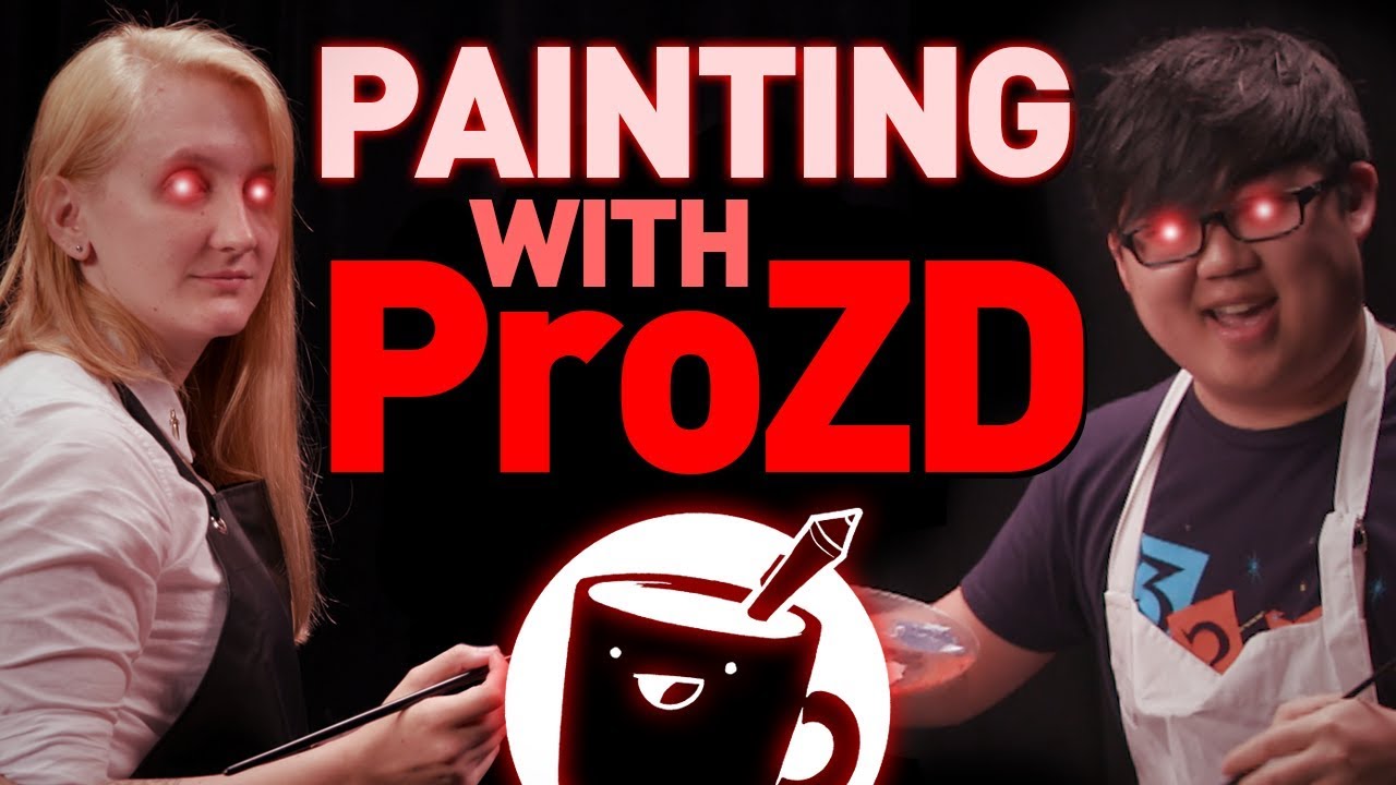 ProZD Learns How to Paint (CURSED VIDEO) - YouTube