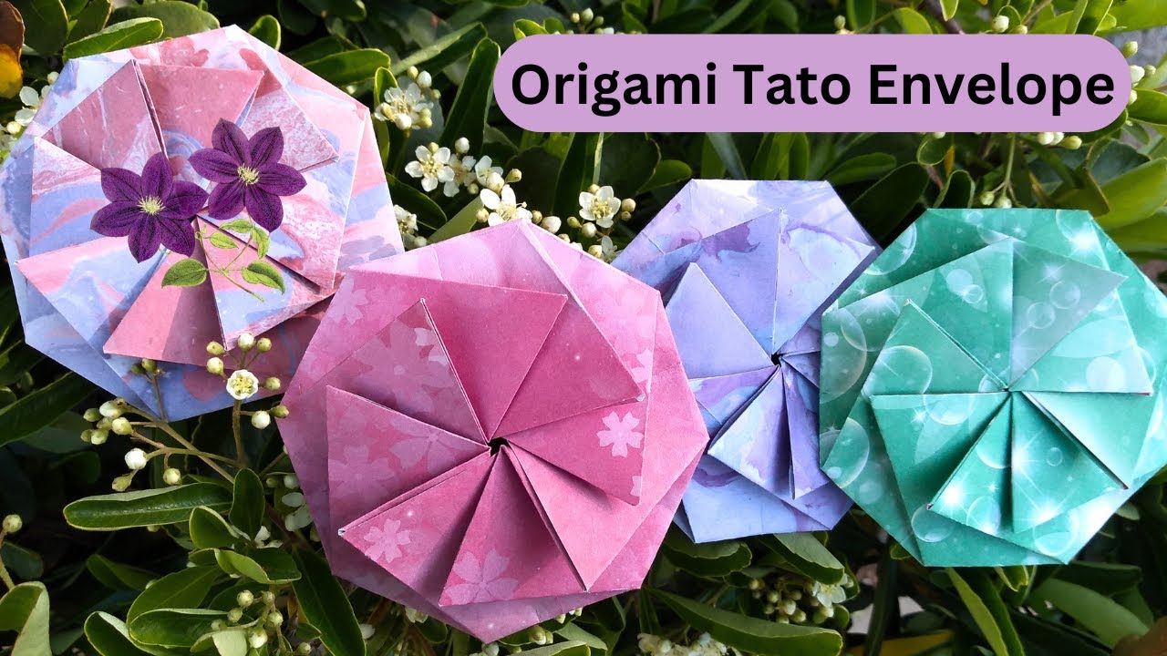 How to Make Origami Tato Envelope - YouTube
