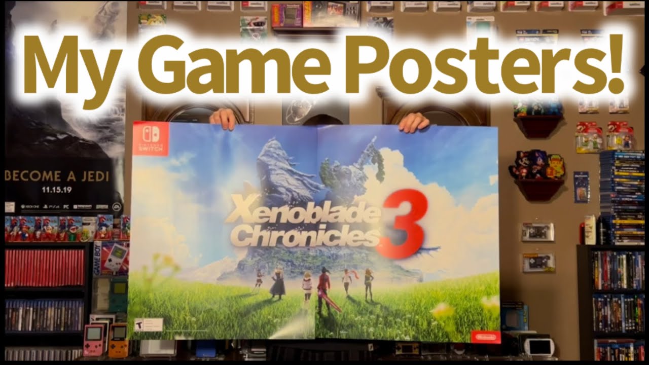GameStop Game Posters! - YouTube