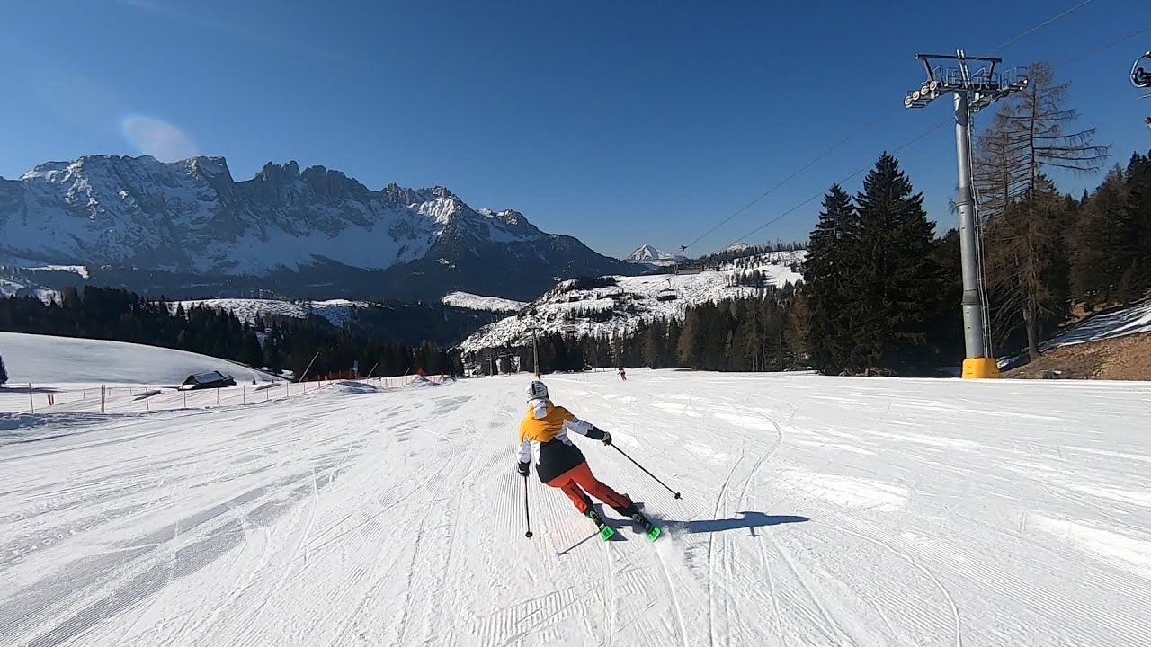 Carezza/Karersee Slope/Piste Nr.30 Best of - YouTube