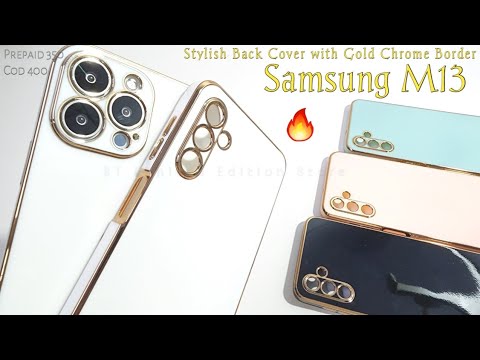 Samsung M13 Stylish Back Cover || Samsung M13 Best Back Cover - YouTube