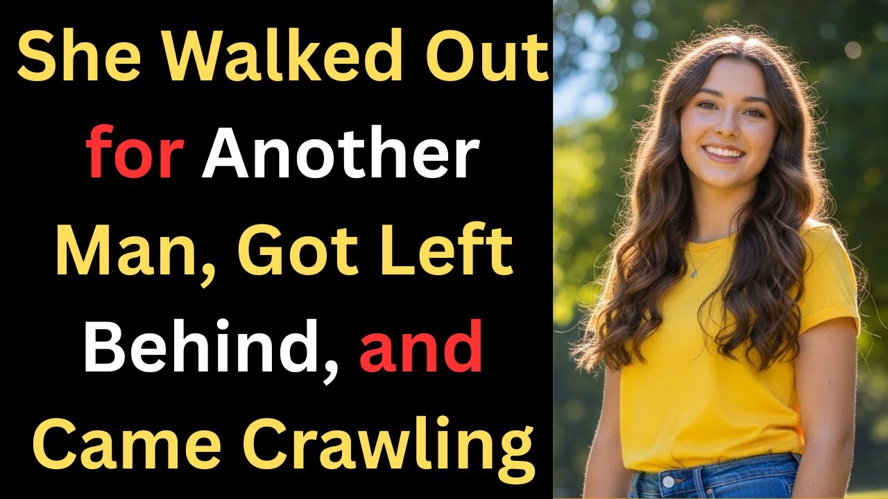 She Walked Out for Another Man, Got Left Behind, and Came Crawling Back ...