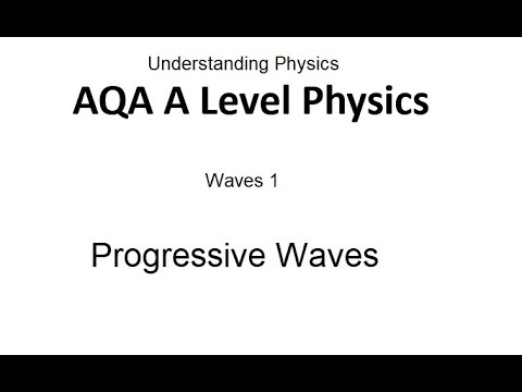 AQA A Level Physics: Progressive Waves - YouTube