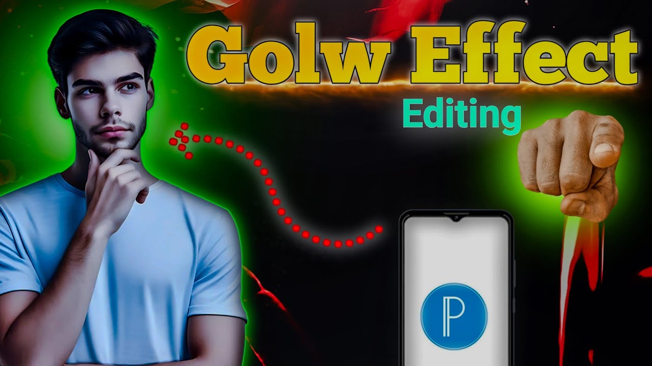 How To Make GLOW Effects THUMBNAIL Just 5 Minutes - YouTube