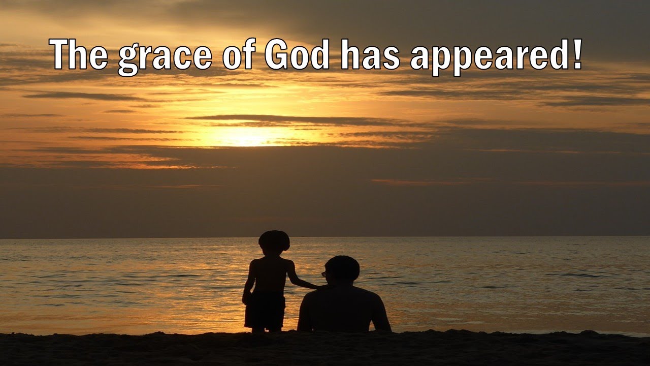 God's grace has appeared. ll Titus 2:11-12 ll ONE minute video ll ...
