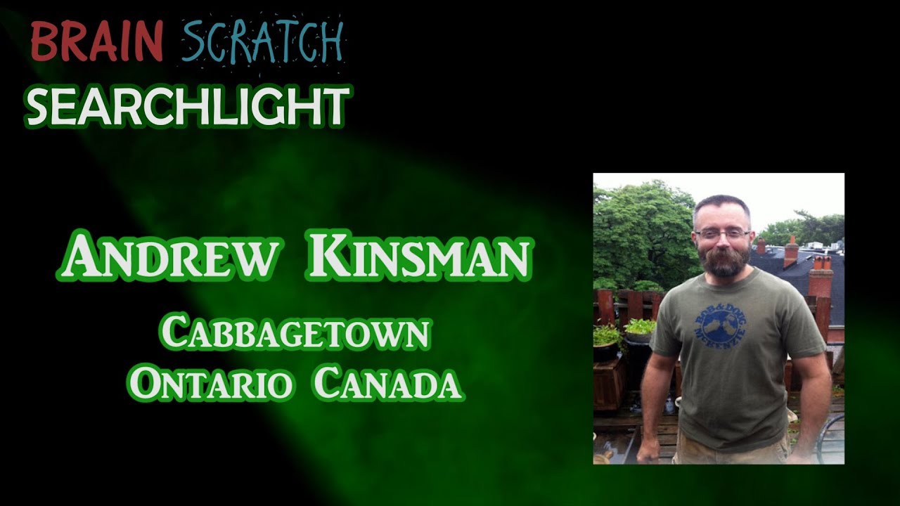 Andrew Kinsman on BrainScratch Searchlight - YouTube