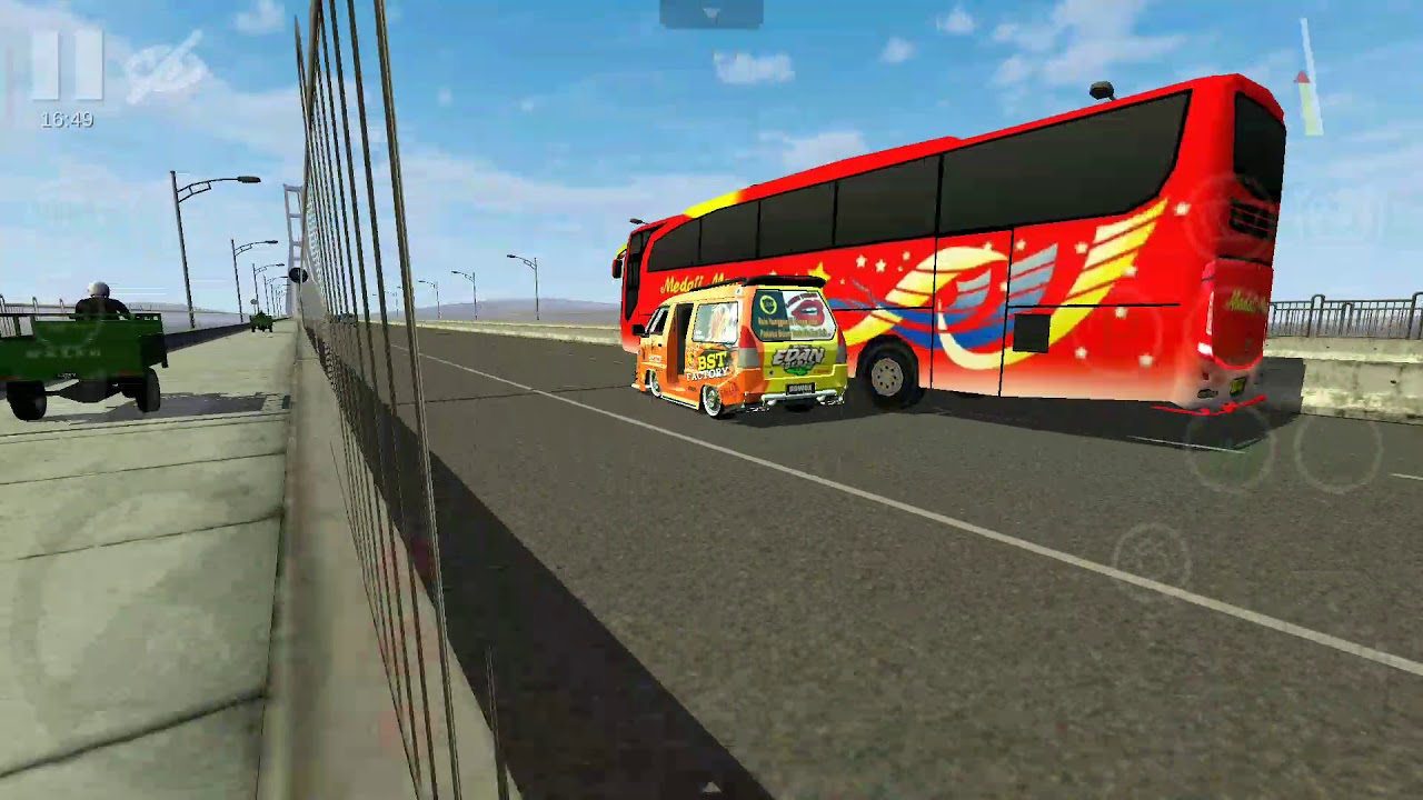 MOD ANGKOT MODIF V2 HSD/ ORI 2 . PICK UP V3 - YouTube