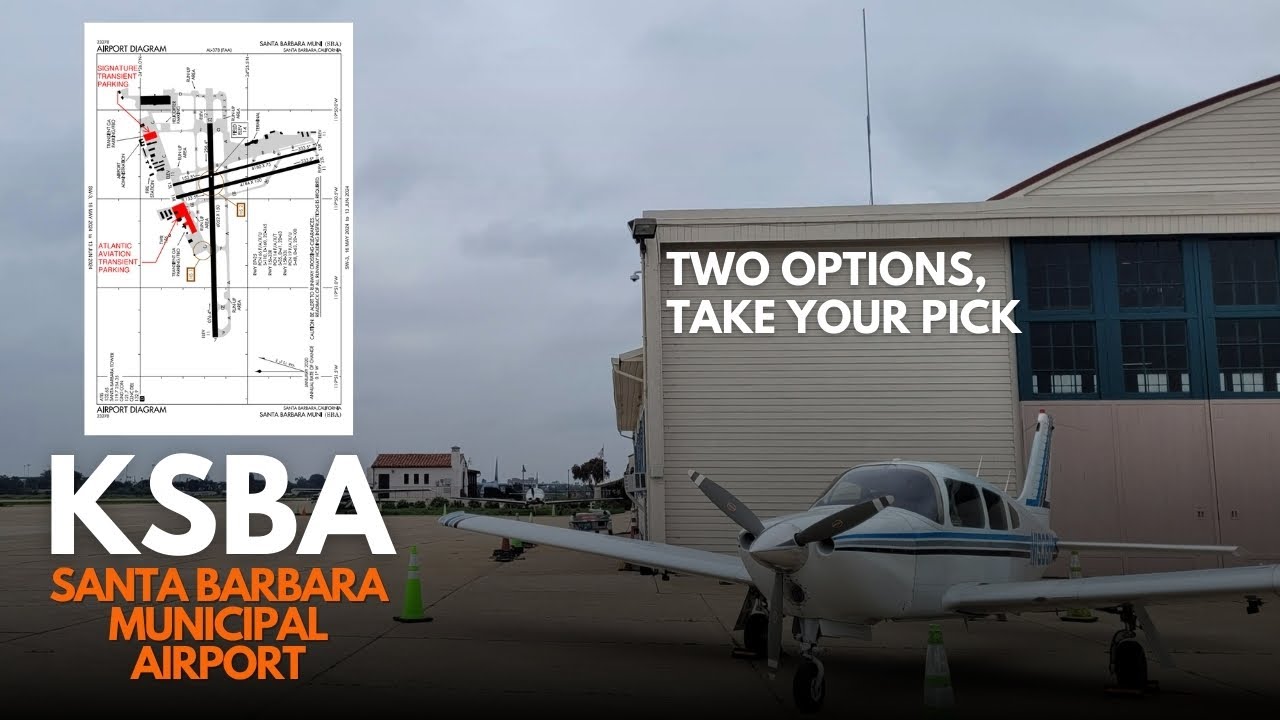 WHERE’S TRANSIENT PARKING: Santa Barbara Municipal Airport (KSBA ...