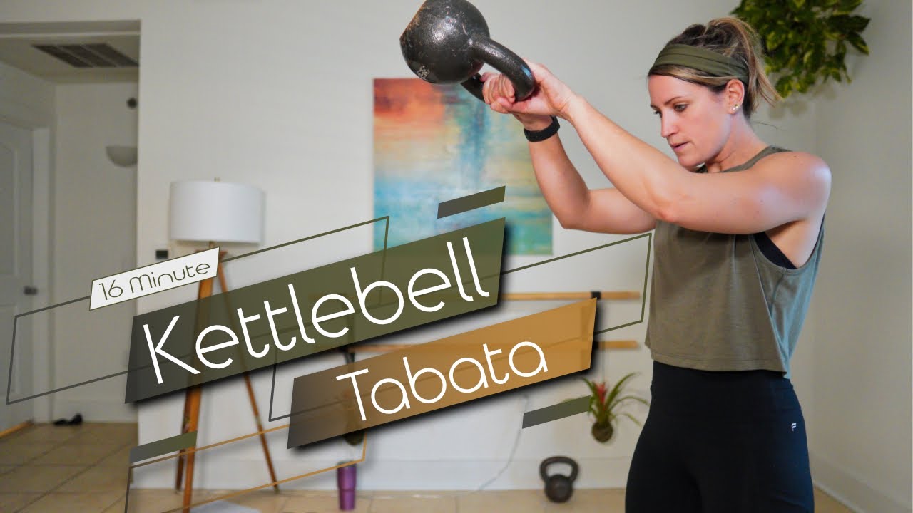 16 Min | Kettlebell | Tabata | Home Workout - YouTube