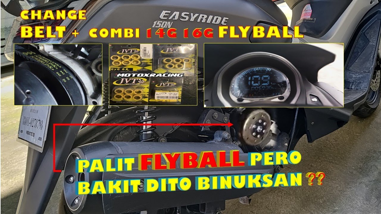 ER150N | TOP SPEED TEST WITH COMBI FLYBALL & BELT - YouTube