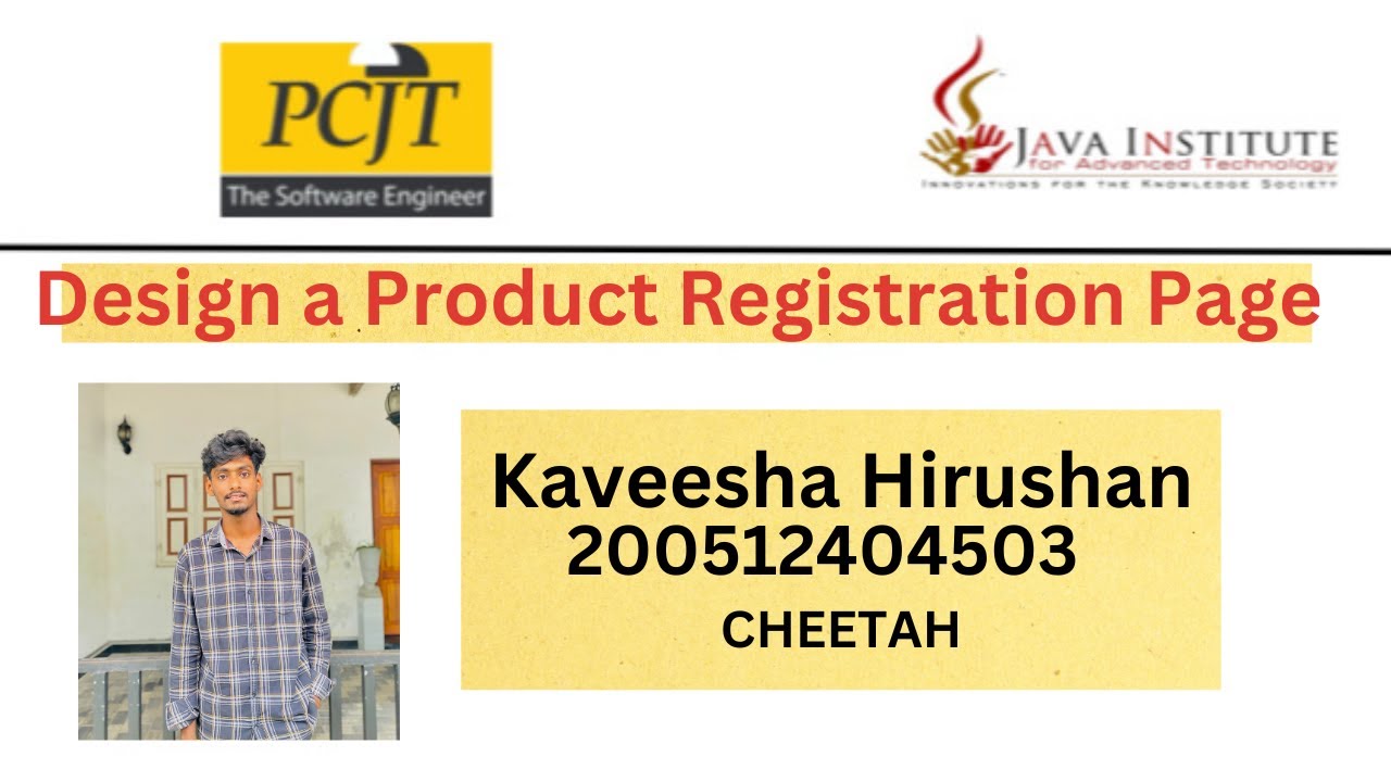 Task 12 | Design a responsive product registration page using HTML, CSS ...