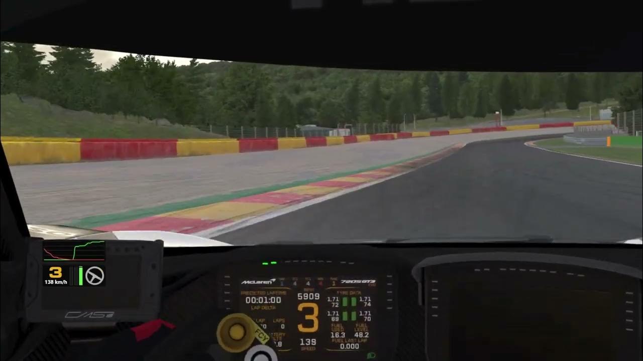 iRacing Onboard Lap: McLaren 720S GT3 EVO at Spa-Francorchamps 24S4 Fanatec Challenge Fixed ...