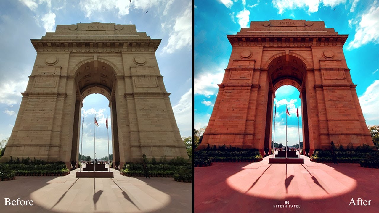India Gate - Editing Video | You Edit My Photo | Hitesh Patel | Kunal ...