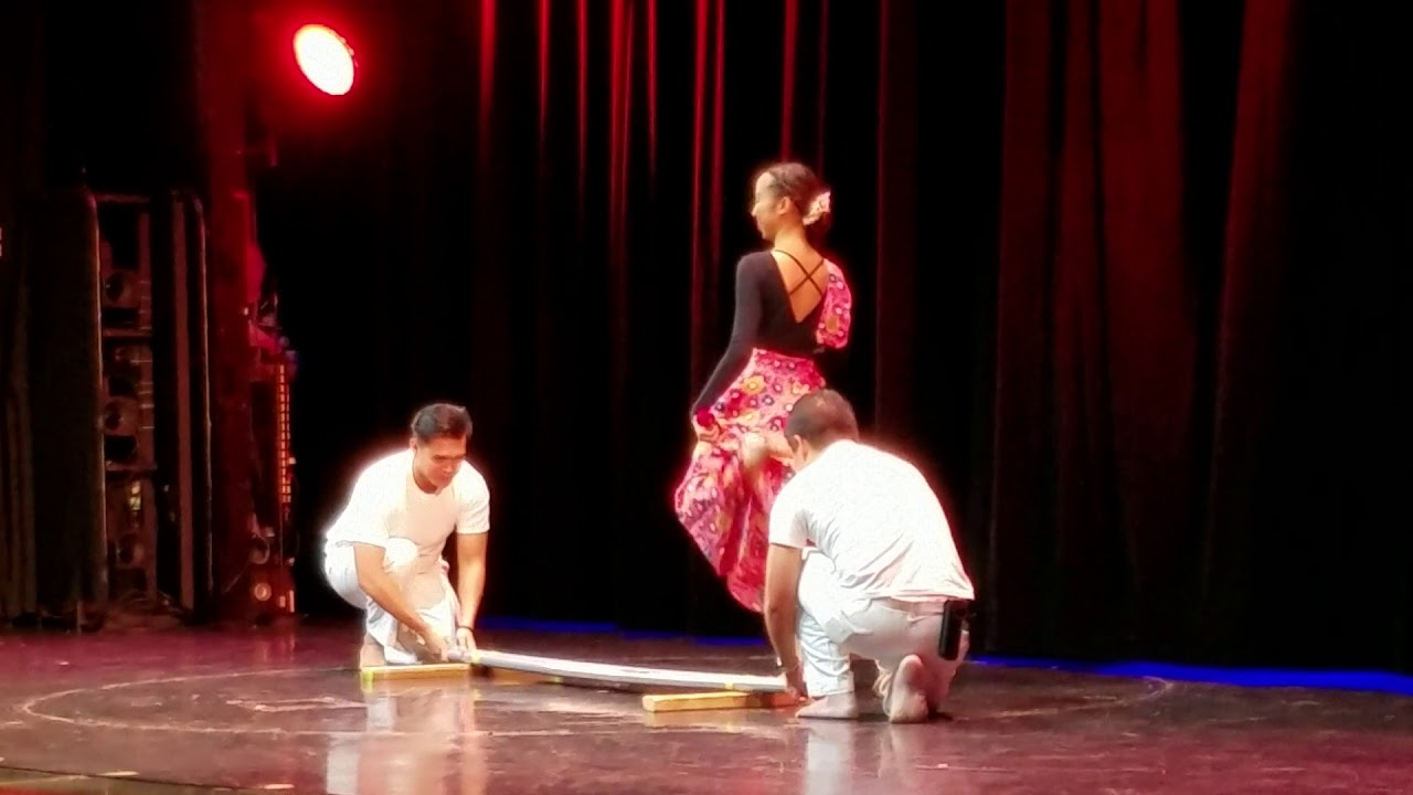 Filipino Stick Dance by Norwegian Pearl Crew - June 2019 - YouTube