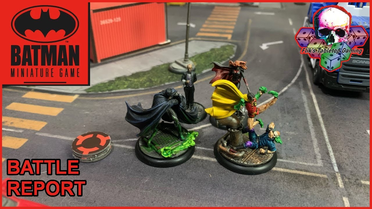 Batman Miniature Game - Bat Family VS Riddler - YouTube