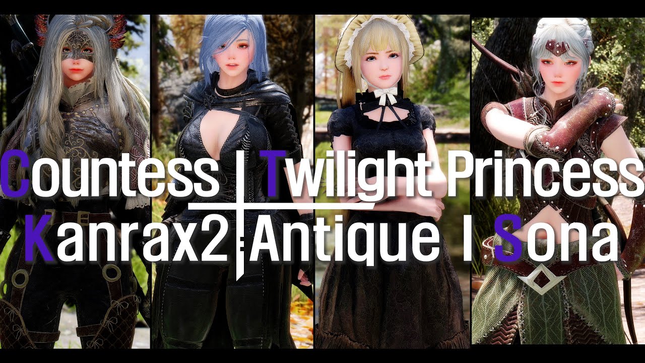 SKYRIM OUTFIT I Countess I Twilight Princess I Kanrax2 Antique I Sona ...