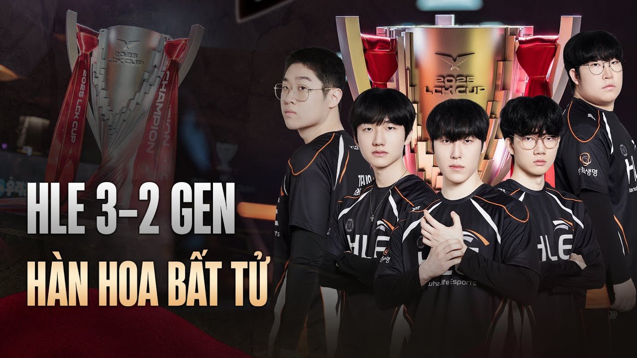 HLE 3-2 GEN | TẤM VÉ FIRST STAND KHU VỰC LCK GỌI TÊN HANWHA LIFE ...