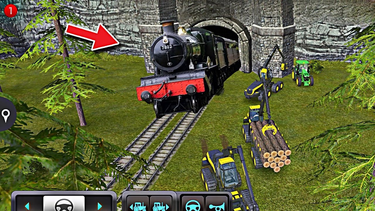 Train in Farming Simulator 16 ! Gameplay! Timelapse! - YouTube