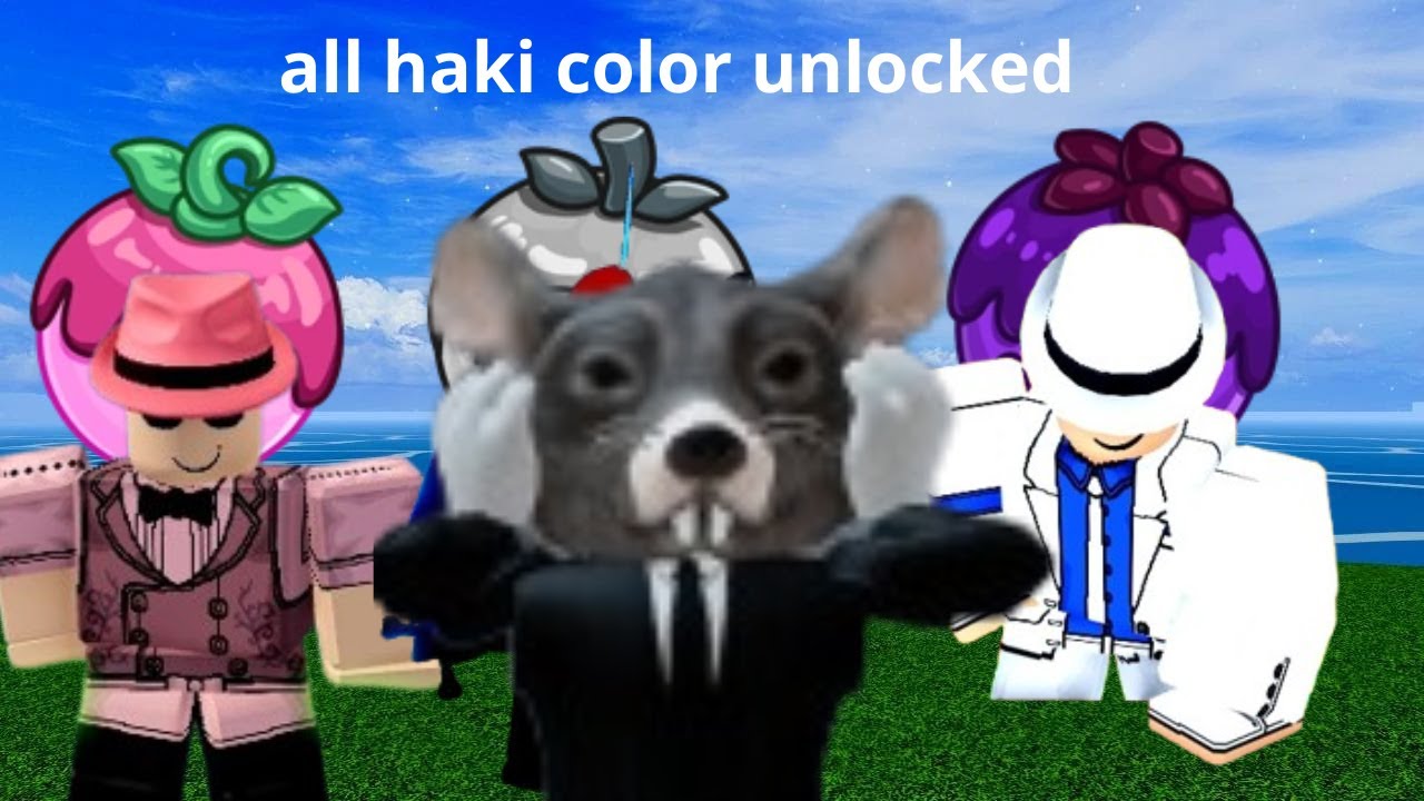 FULL GUIDE HAKI COLOR ! - YouTube