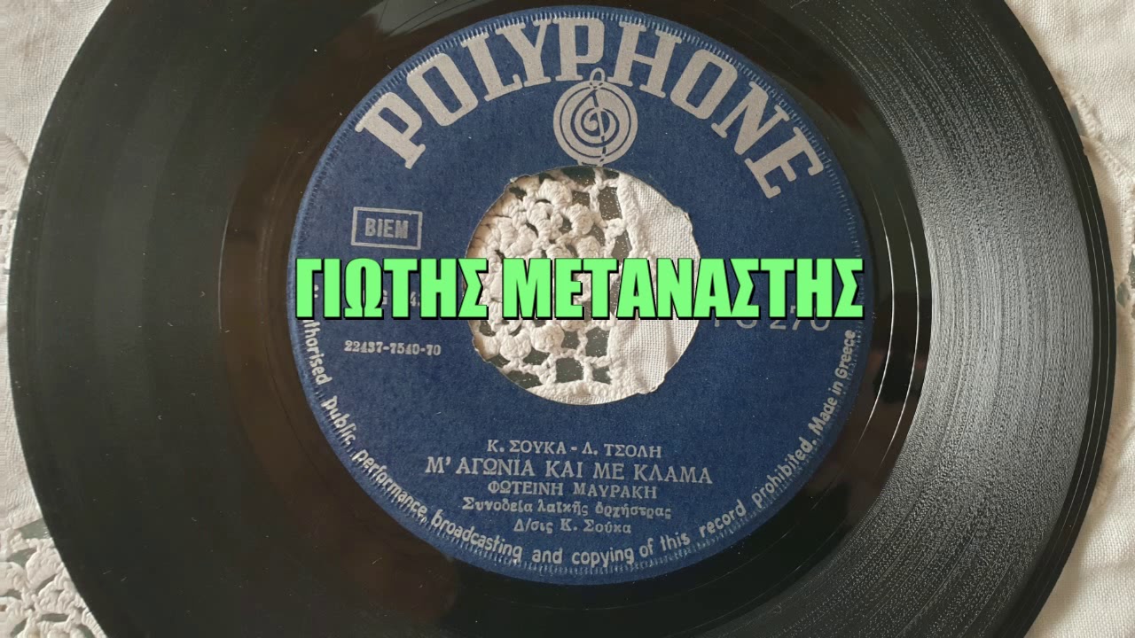 Μ ΑΓΩΝΙΑ ΚΑΙ ΜΕ ΚΛΑΜΑ-ΦΩΤΕΙΝΗ ΜΑΥΡΑΚΗ - YouTube