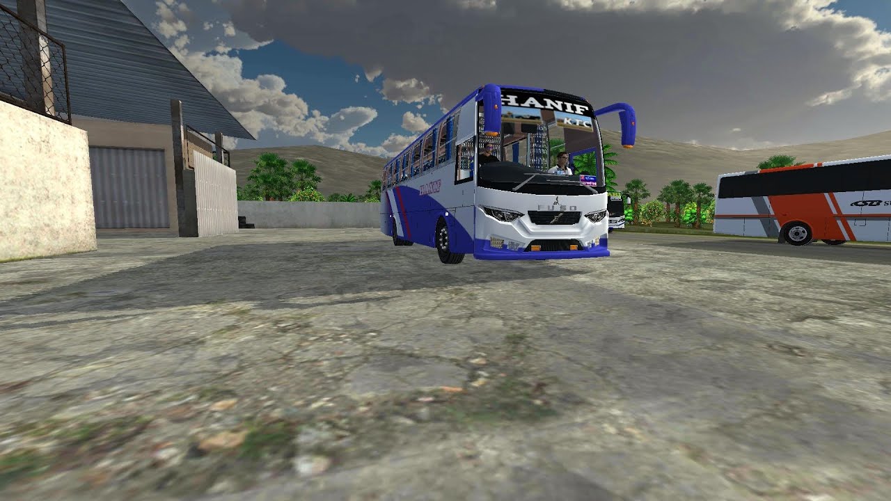 new ktc hanif fuso bus skin for bussid.download now for free - YouTube