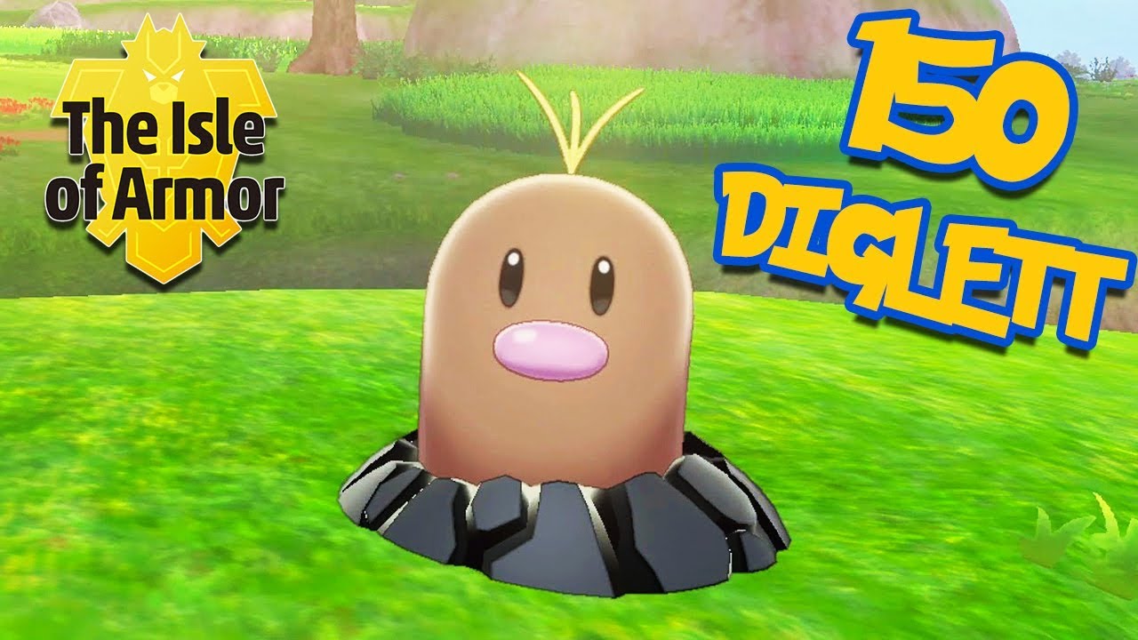 What you get for ALL 150 DIGLETT in Pokemon Sword & Shield Isle of ...