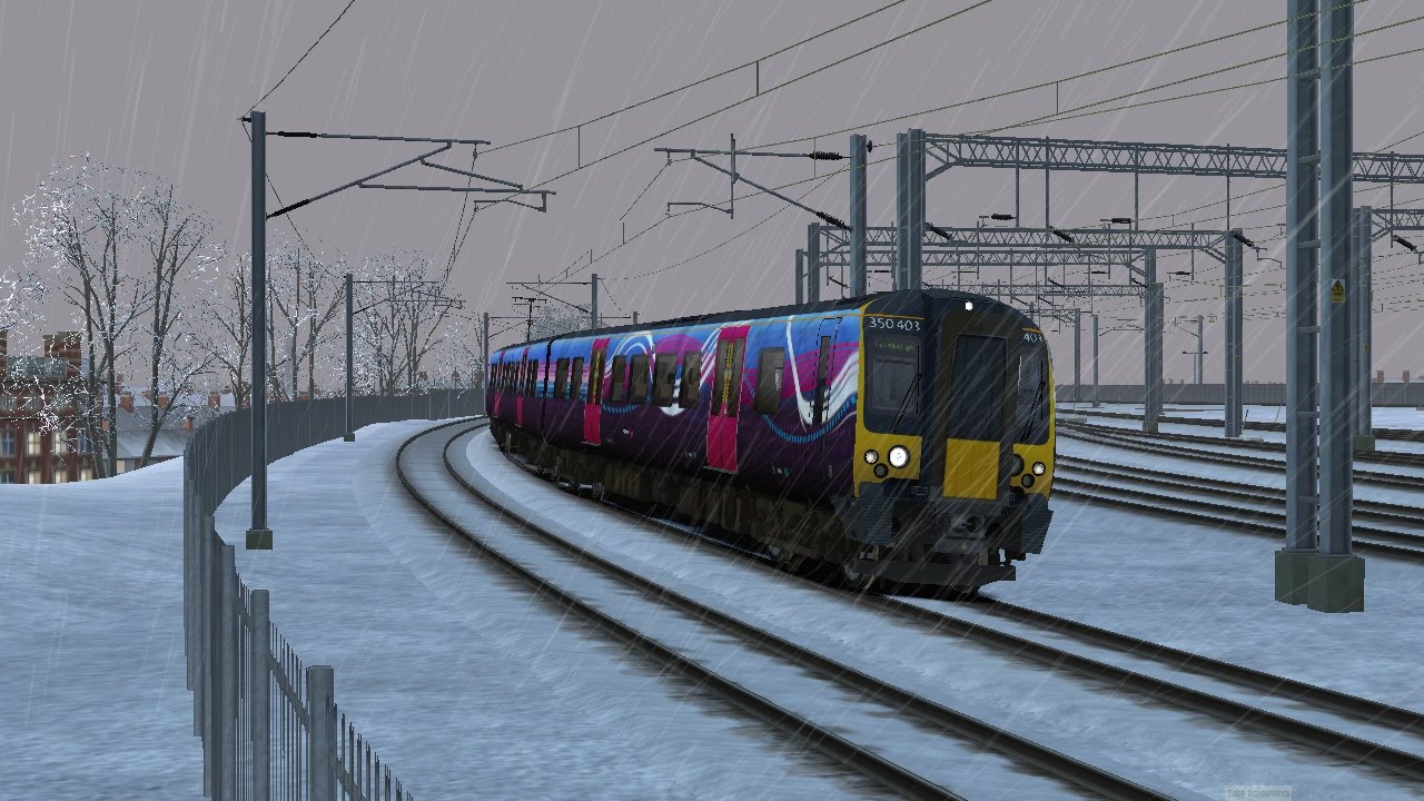 Class 350 FTPE to Liverpool - Train Simulator 2015. - YouTube