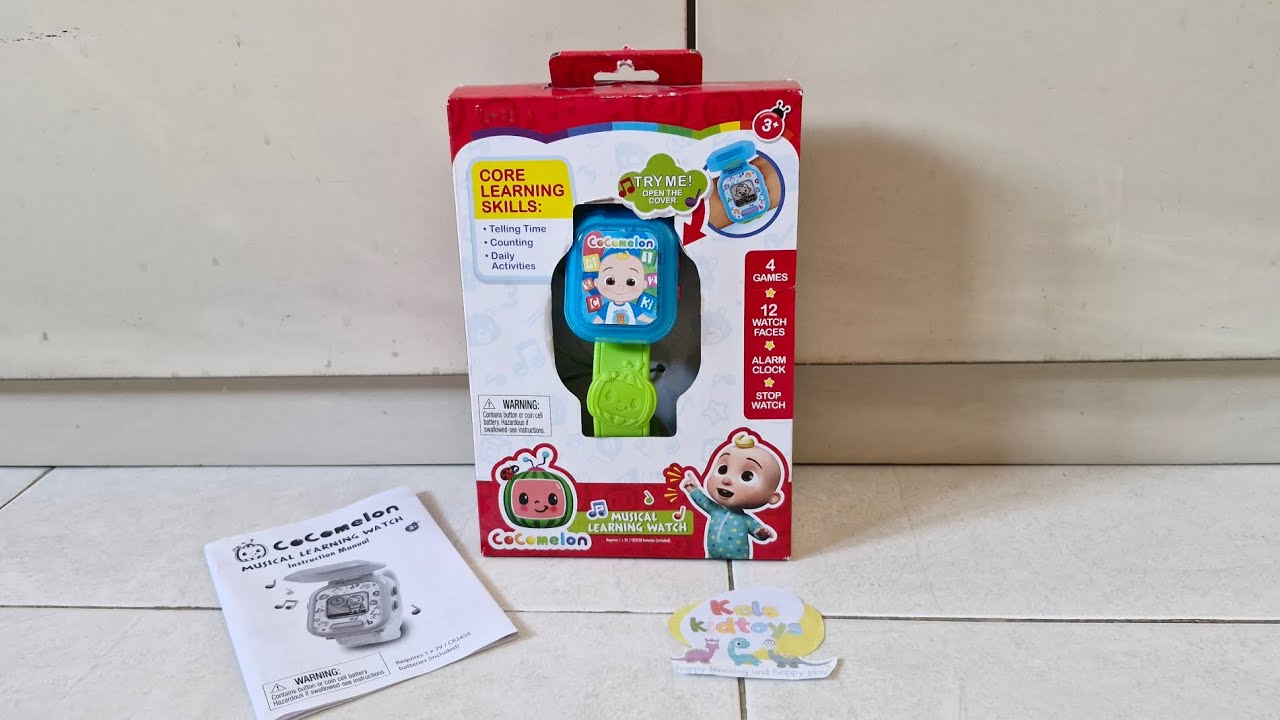 Cocomelon Musical Learning Watch - YouTube