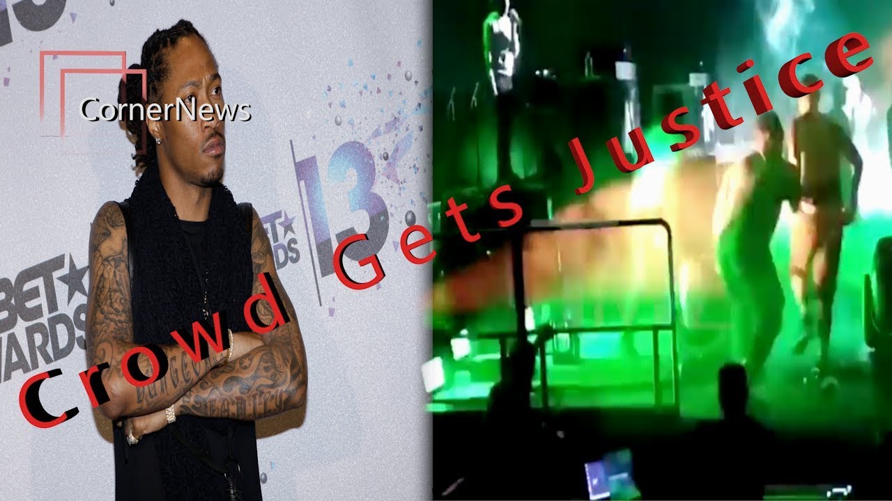 Crowd Gets Justice - Future Concert Continues as Fan Rushes Stage ...