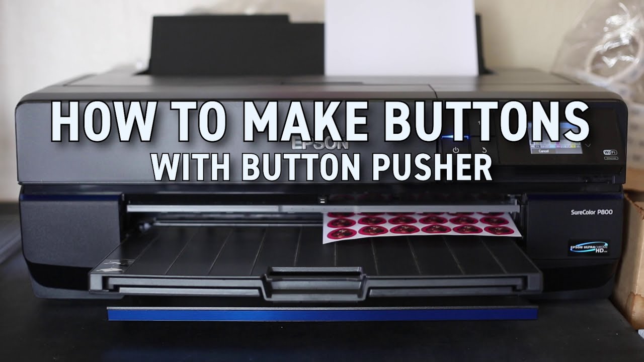 How To Make Buttons with Button Pusher - YouTube