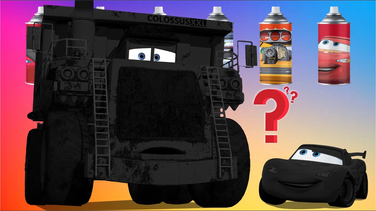 CORRECTLY GUESS THE COLORS OFF CARS 2 LIGHTNING MCQUEEN & COLOSSUS XXL🔥 ...