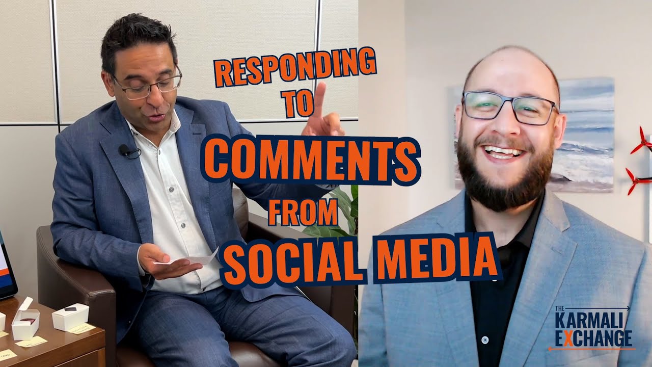 Responding to Comments from Social Media | The Karmali Exchange ...