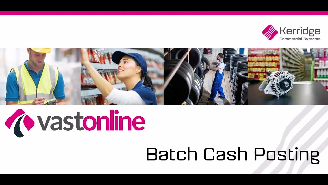 Batch Cash Posting Spanish Version - YouTube